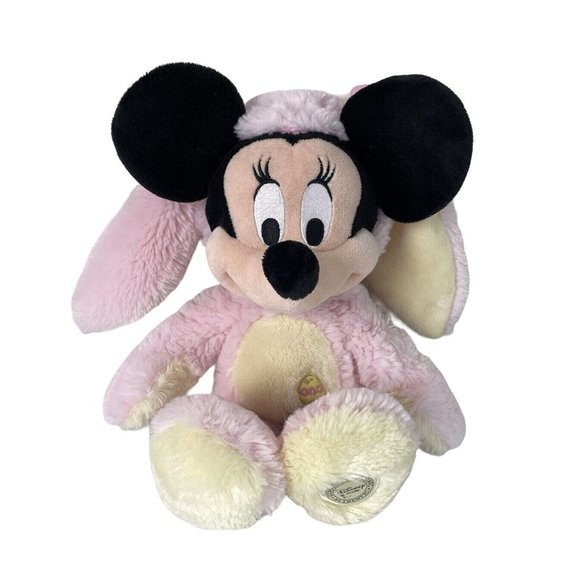Disney | Toys | Authentic Disney Store Easter Bunny Minnie Mouse Plush ...